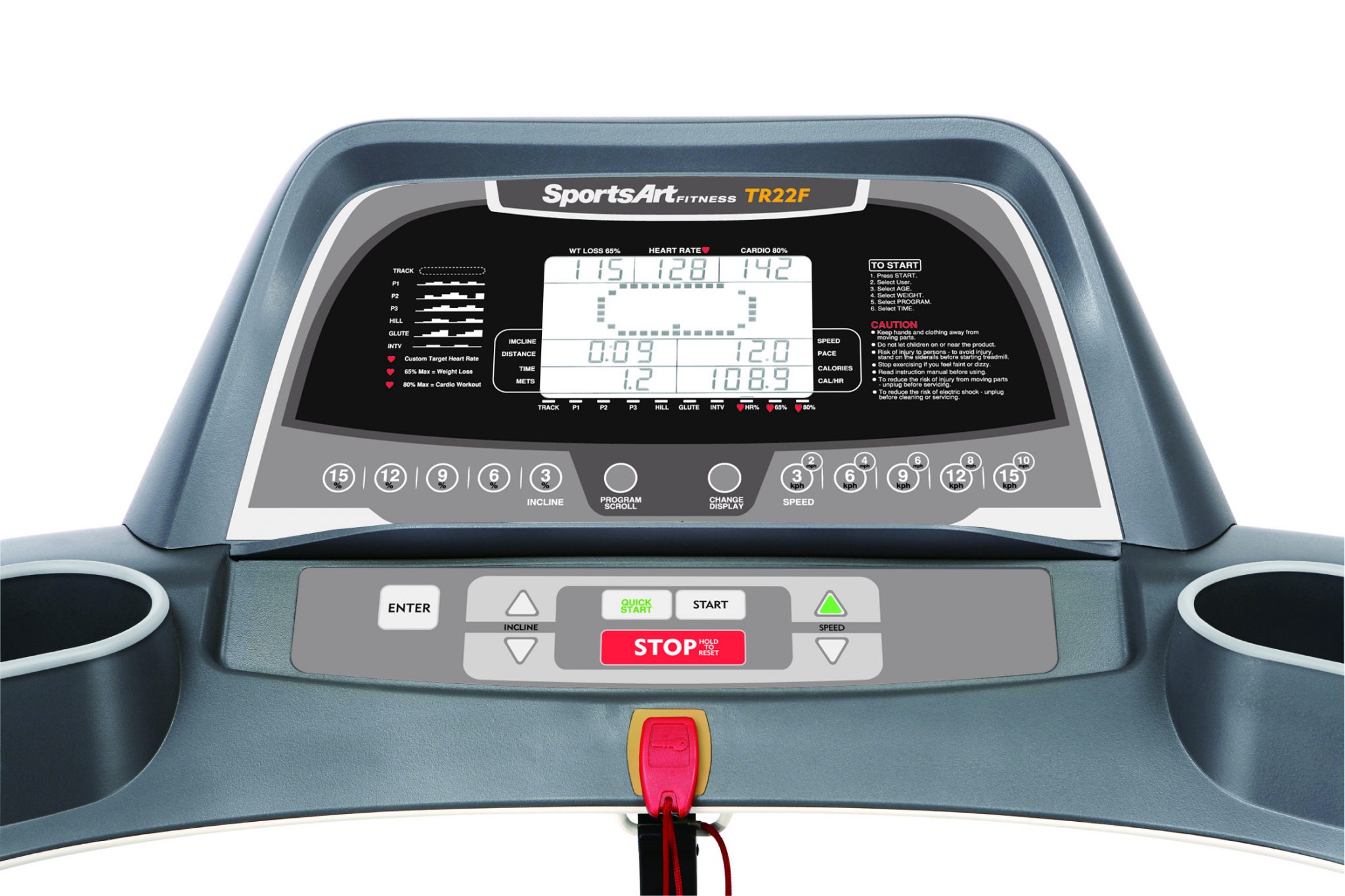 TR22F Treadmill - SportsArt