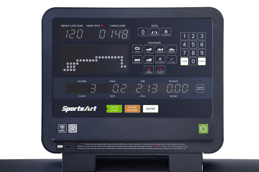 T663 Treadmill - SportsArt